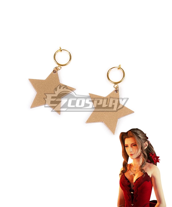 Final Fantasy VII Remake FF7 Aerith Gainsborough Earring Cosplay ...