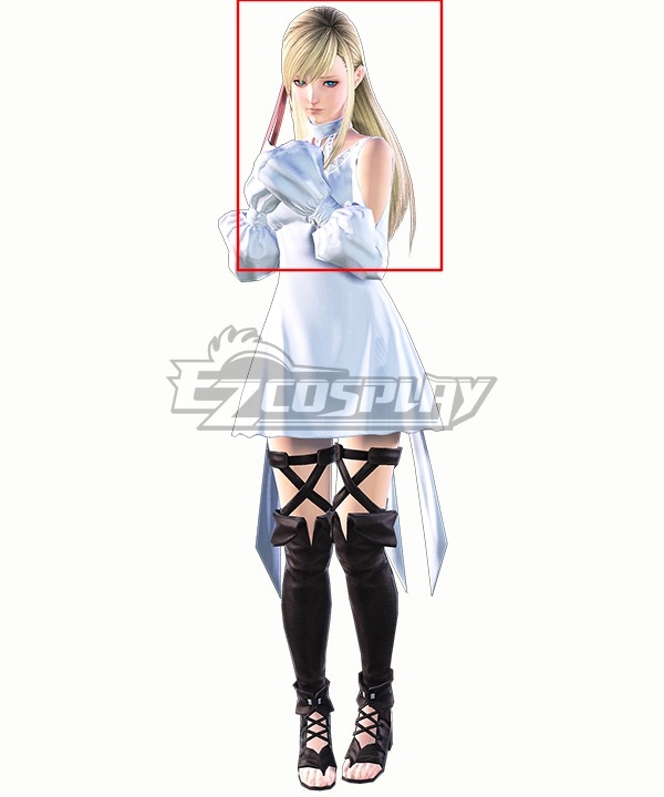 Final Fantasy XIV FF14 Ryne Golden Cosplay Wig
