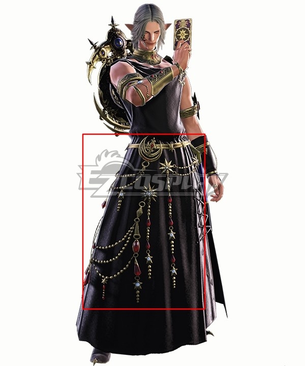 Final Fantasy XIV FF14 Urianger Augurelt Full Cosplay Accessory Prop