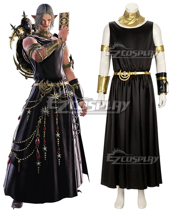 Final Fantasy XIV FF14 Urianger Augurelt Cosplay Costume