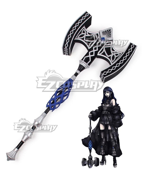 Final Fantasy XIV Shadowbringers 5.0 FF14 Boss Gaia Cosplay Weapon Prop