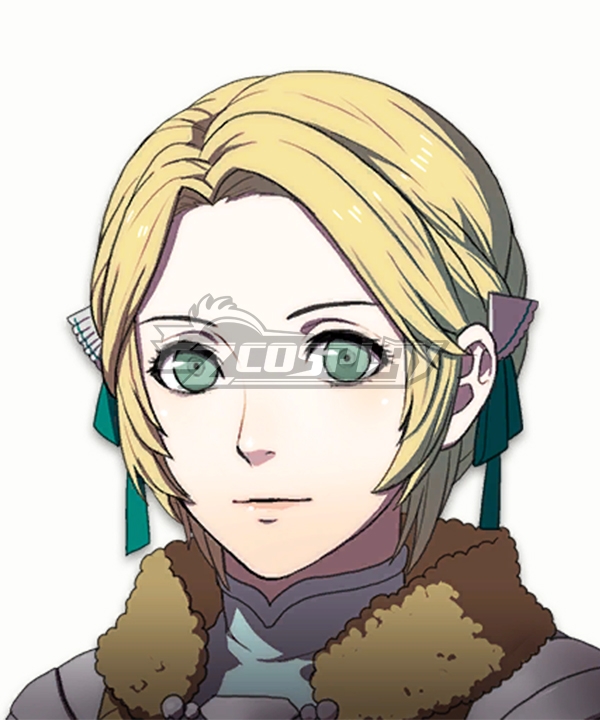 Fire Emblem: Three Houses 5 Years Ingrid Timeskip Golden Cosplay Wig