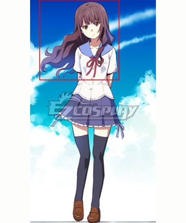 Fireworks Nazuna Oikawa Red Purple Cosplay Wig