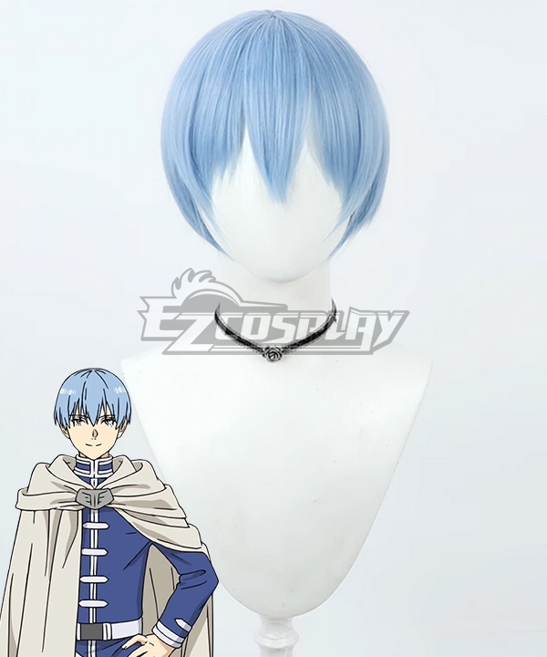 Frieren: Beyond Journey's End Himmel Blue Cosplay Wig