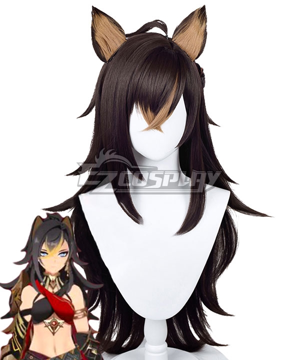 Genshin Impact Dehya Cosplay Wig