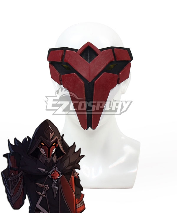 Genshin Impact Fatui Pyro Agent Mask Cosplay Accessory Prop