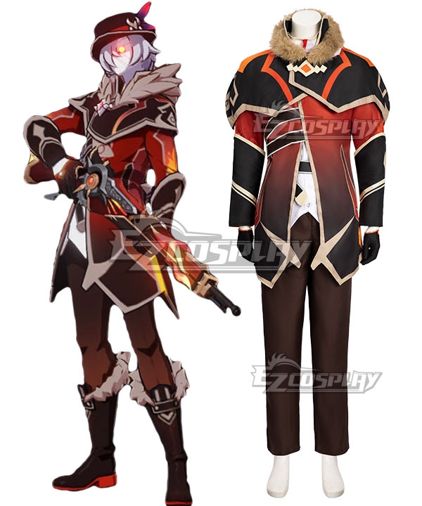 Genshin Impact Fatui Skirmisher B Edition Cosplay Costume