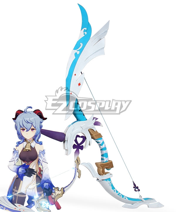 Genshin Impact Ganyu Bow Cosplay Weapon Prop