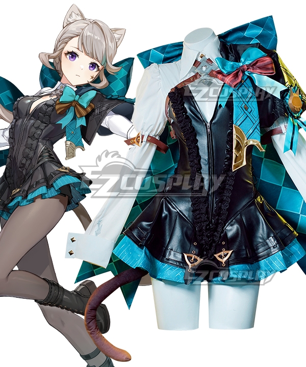 Genshin Impact New Lynette Cosplay Costume