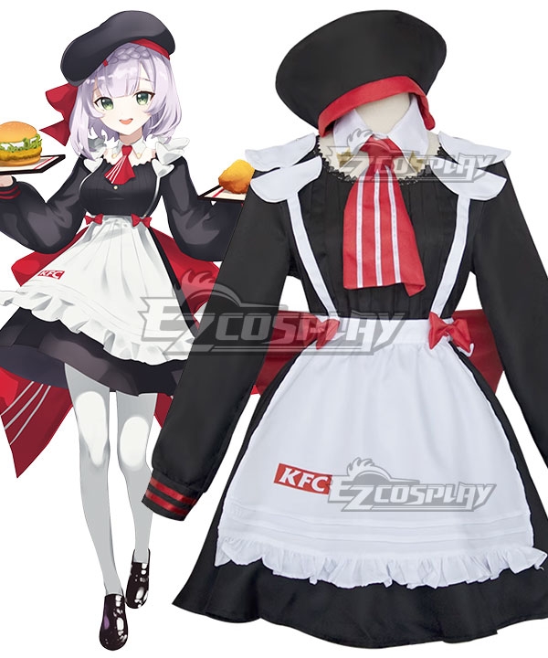 Genshin Impact Noelle KFC Cosplay Costume
