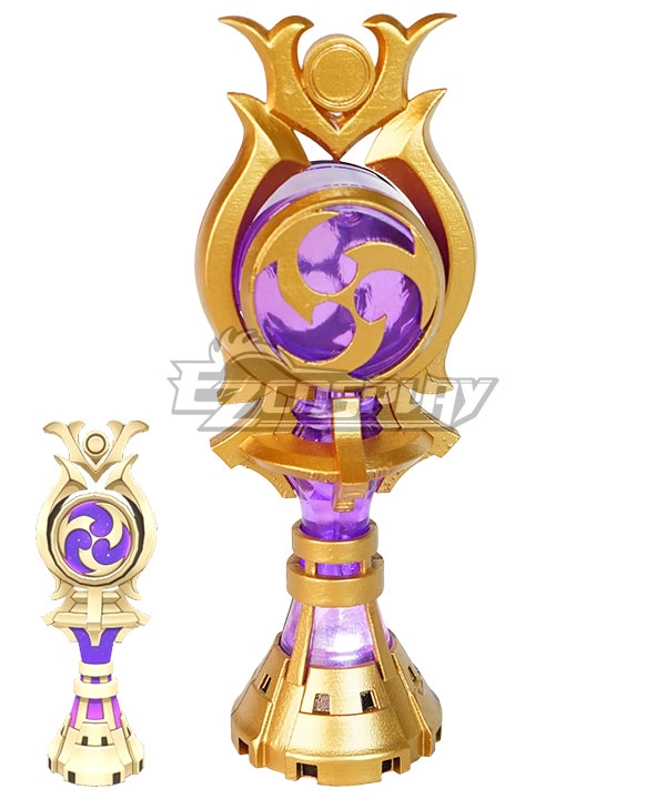 Genshin Impact Raiden Shogun Gnosis Electro Cosplay Accessory Prop