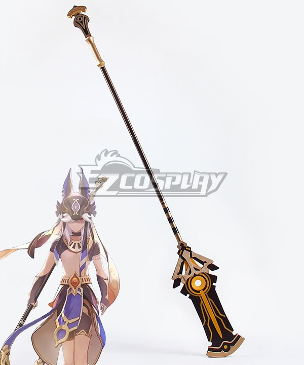 Genshin Impact Staff of the Scarlet Sands Cosplay Weapon Prop