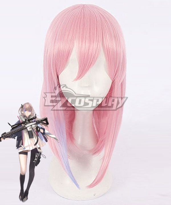 Girls Frontline AR15 Pink Purple Cosplay Wig