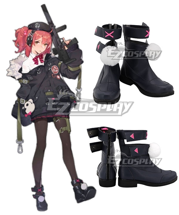 Girls' Frontline Heckler & Koch Maschinenpistole 7 MP7 Black Shoes ...