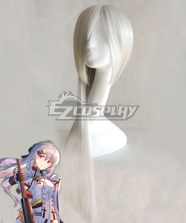 Girls' Frontline IWS 2000 White Cosplay Wig