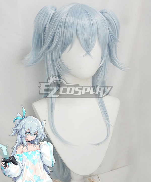 Girls Frontline PA15 Pajamas Blue Cosplay Wig