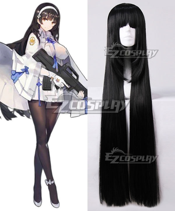 Girls Frontline QBZ95 Black Cosplay Wig