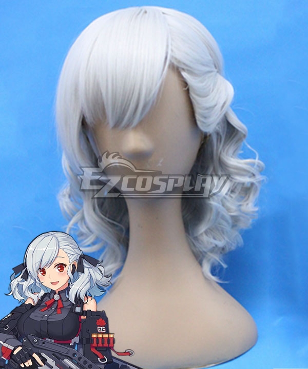 Girls' Frontline SPAS-12 Silver Cosplay Wig