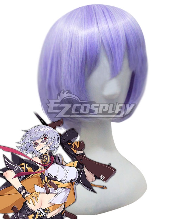 Girls' Frontline Thompson Submachine Gun Purple Cosplay Wig