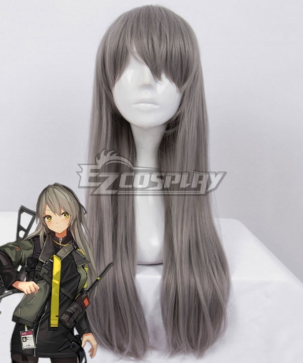 Girls Frontline UMP40 Grey Cosplay Wig