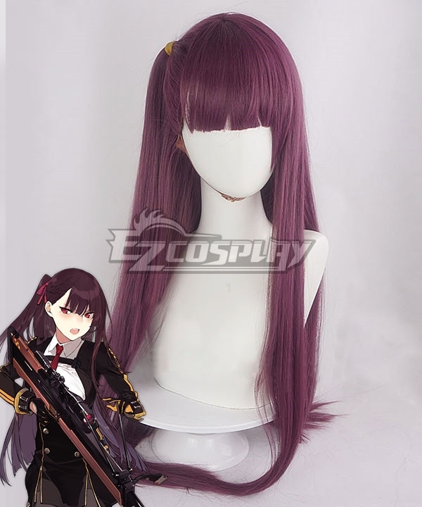 Girls Frontline WA2000 Purple Cosplay Wig