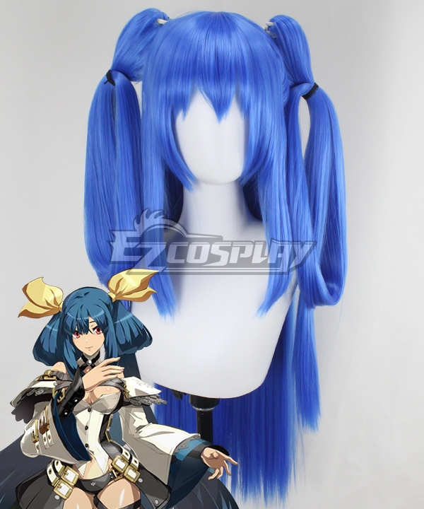 Guilty Gear -Strive- Dizzy Blue Cosplay Wig
