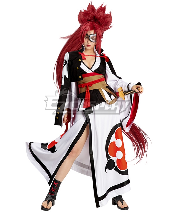 Guilty Gear STRIVE Baiken Halloween Cosplay Costume