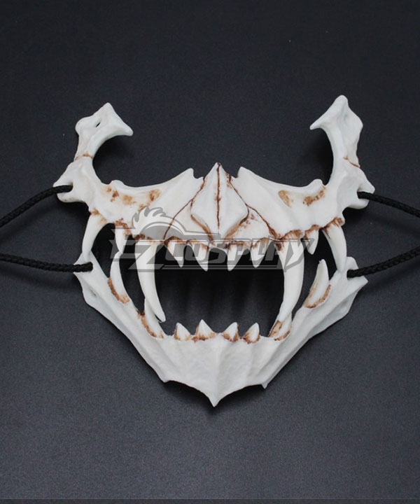 Halloween Teeth Yasha Mask G Cosplay Accessory Prop