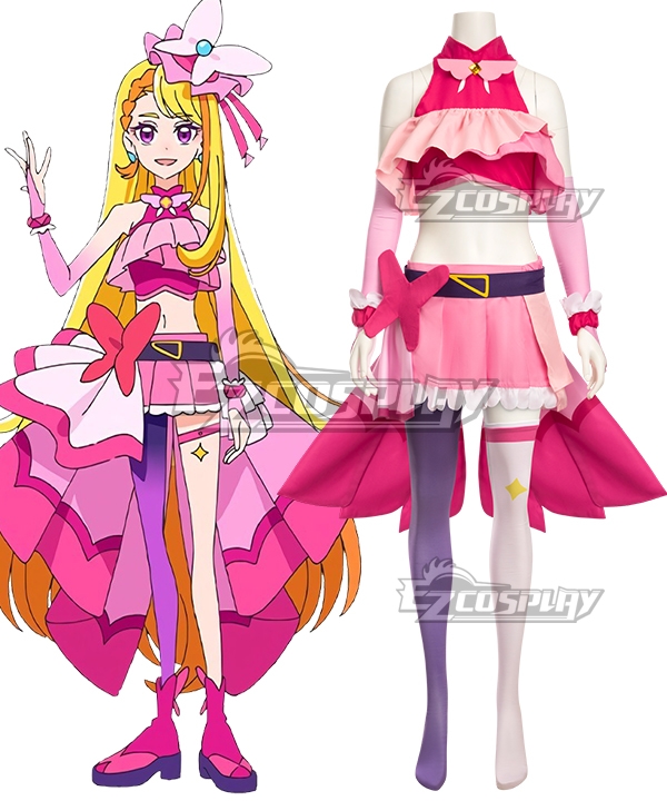 Hirogaru Sky! Pretty Cure Cure Butterfly Cosplay Costume