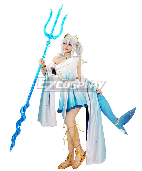 Hololive Virtual YouTuber Gawr Gura Cosplay Costume B Editon
