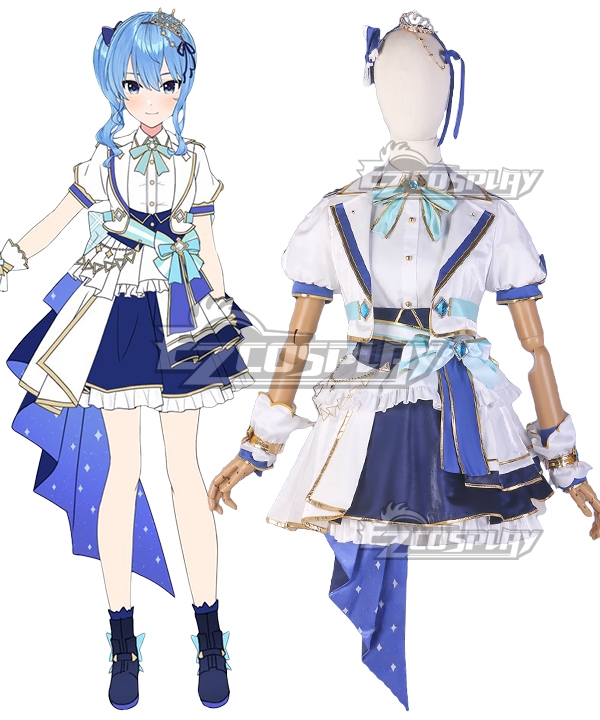 Hololive Virtual YouTuber Suisei Hoshimachi Idol Costume Cosplay Costume