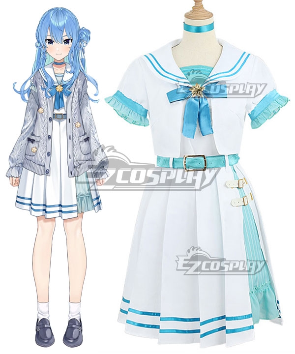 Hololive Virtual YouTuber Suisei Hoshimachi Sailor Suit White(Coat not ...