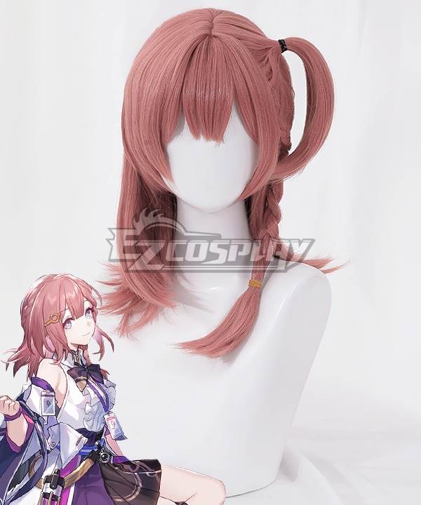 Honkai: Star Rail Asta Pink Cosplay Wig