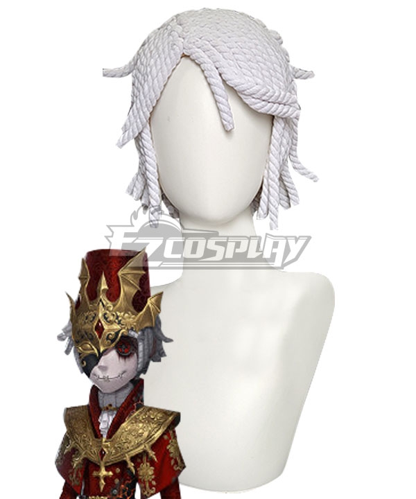 Identity V Postman Victor Grantz The Embrace Halloween Grey Cosplay Wig