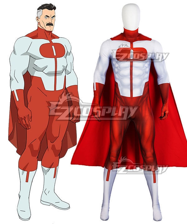 Invincible Omni-Man Nolan Grayson Cosplay Costume