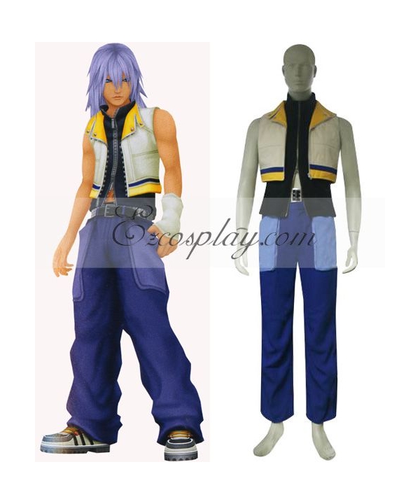 Kingdom Hearts 2 Riku Cosplay Costume