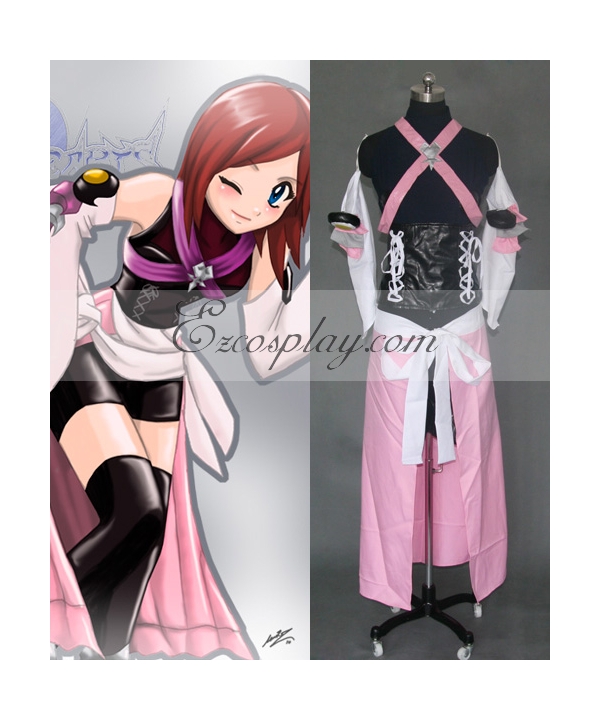 Kingdom Hearts Kairi Red Cosplay Costume