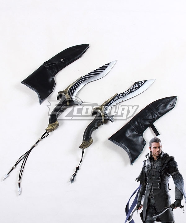 Kingsglaive: Final Fantasy XV FF15 Nyx Ulric Dagger Cosplay Weapon Prop