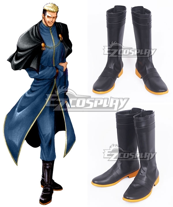 KOF The King Of Fighters Goenitz of the Wildly Blowing Wind Black Shoes ...