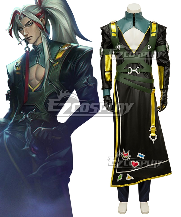 League Of Legends LOL HEARTSTEEL Yone Cosplay Costume