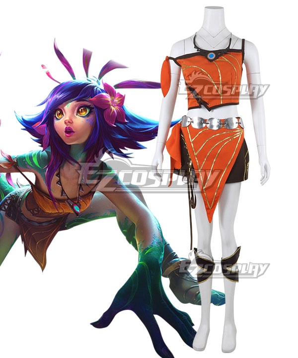 League Of Legends LOL Neeko Cosplay Costume