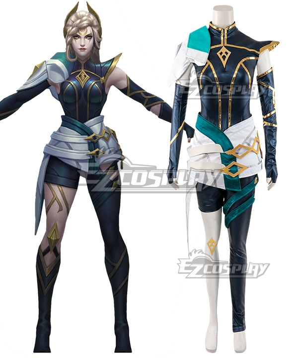 League of Legends LOL Sentinel Diana Cosplay Costume
