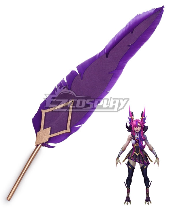 League of Legends LOL Star Guardian 2019 Xayah Cosplay Weapon Prop