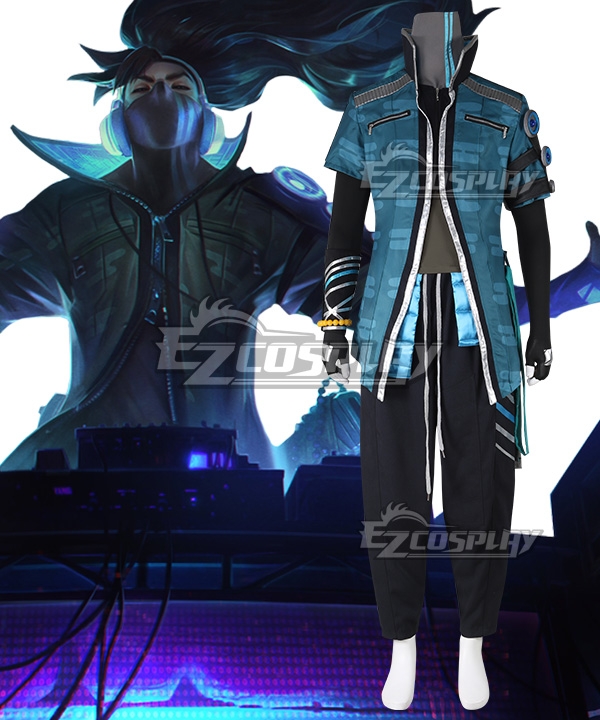 League of Legends LOL True Damage Yasuo Cosplay Costume