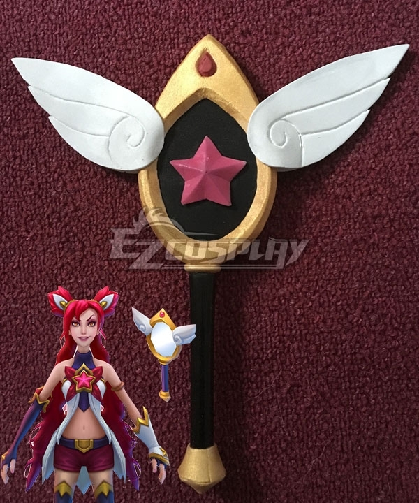 League of Legends Star Guardian Jinx Mirror Cosplay Accessory Prop