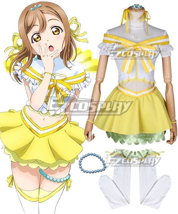 Love Live! Sunshine!! Koi Ni Naritai AQUARIUM Hanamaru Kunikida Cosplay Costume