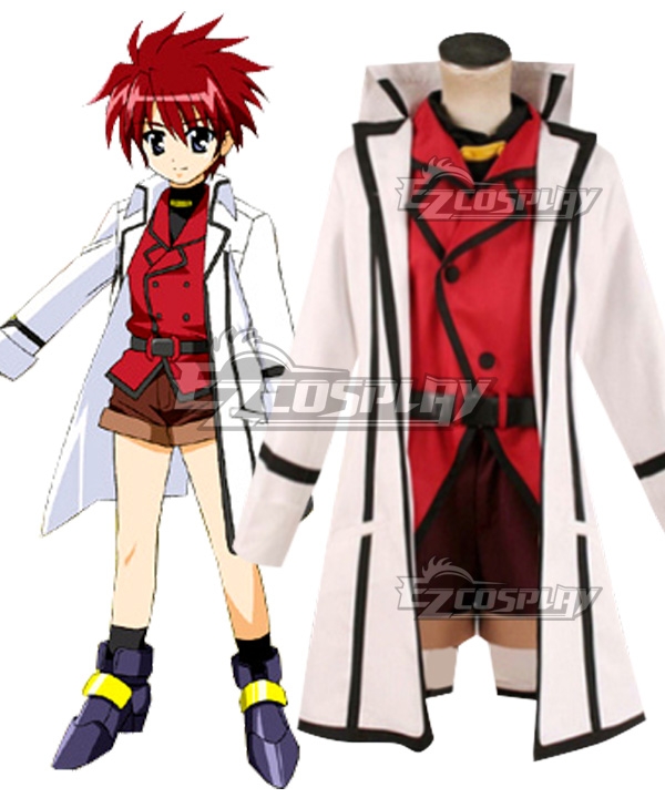 Magical Girl Lyrical Nanoha Erio Mondial Cosplay Costume