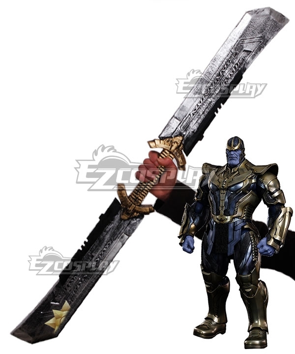 Marvel Avengers: Endgame Thanos Sword Cosplay Weapon Prop - New Edition