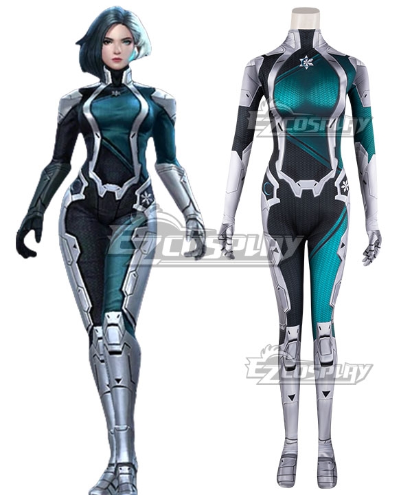 Marvel Future Fight Luna Snow Seol Hee Andromeda Suit Halloween Cosplay ...