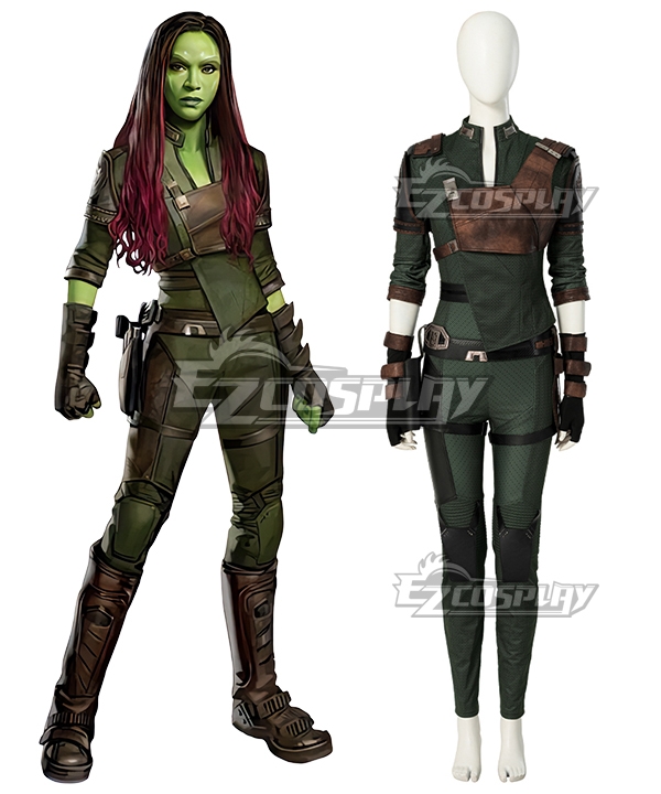 MARVEL Guardians of the Galaxy Vol. 3 Gamora Cosplay Costume